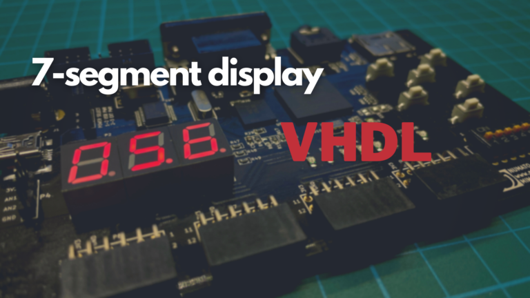 7 Segment Display Vhdl Rafal Bartoszak